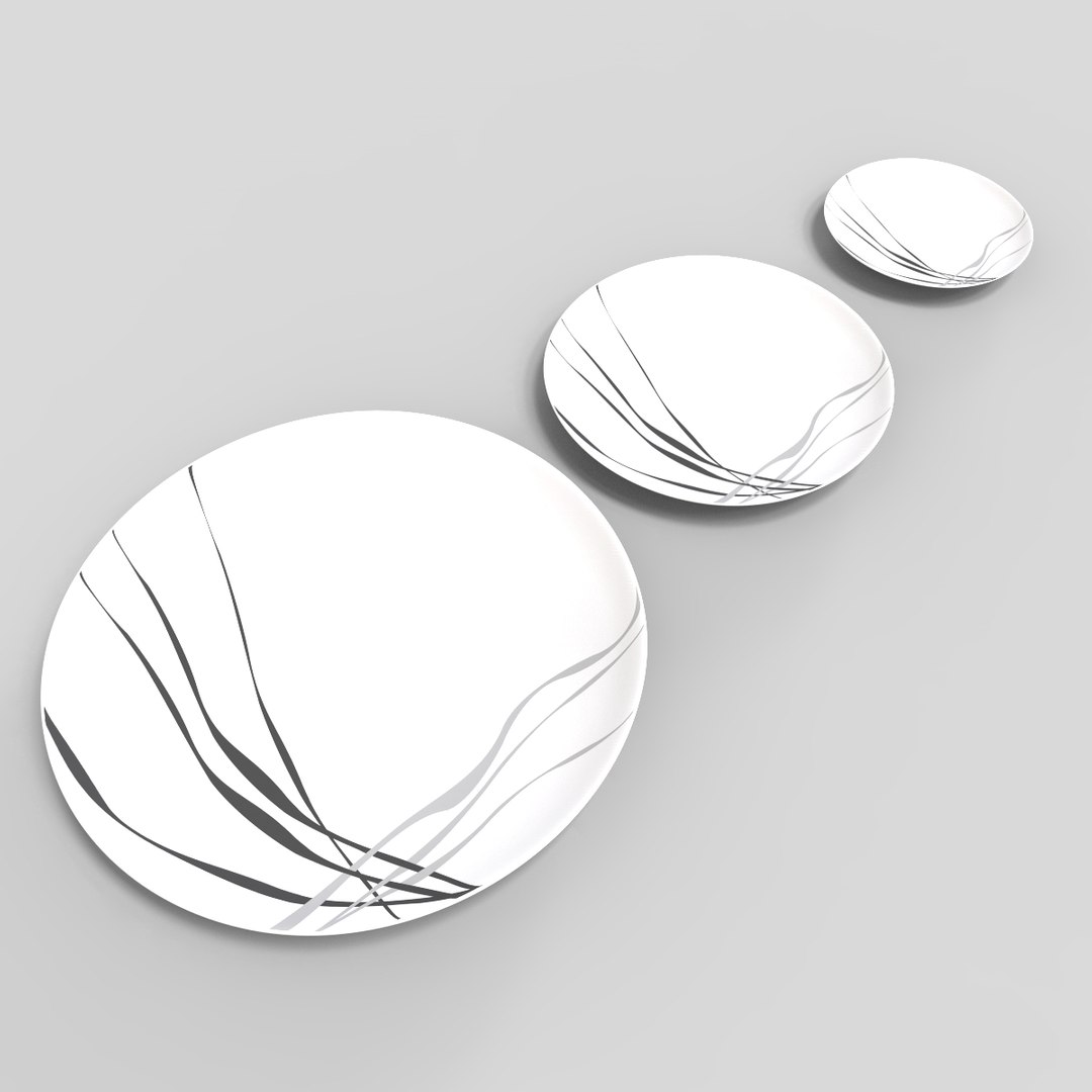 C4d Plate Design Modelled