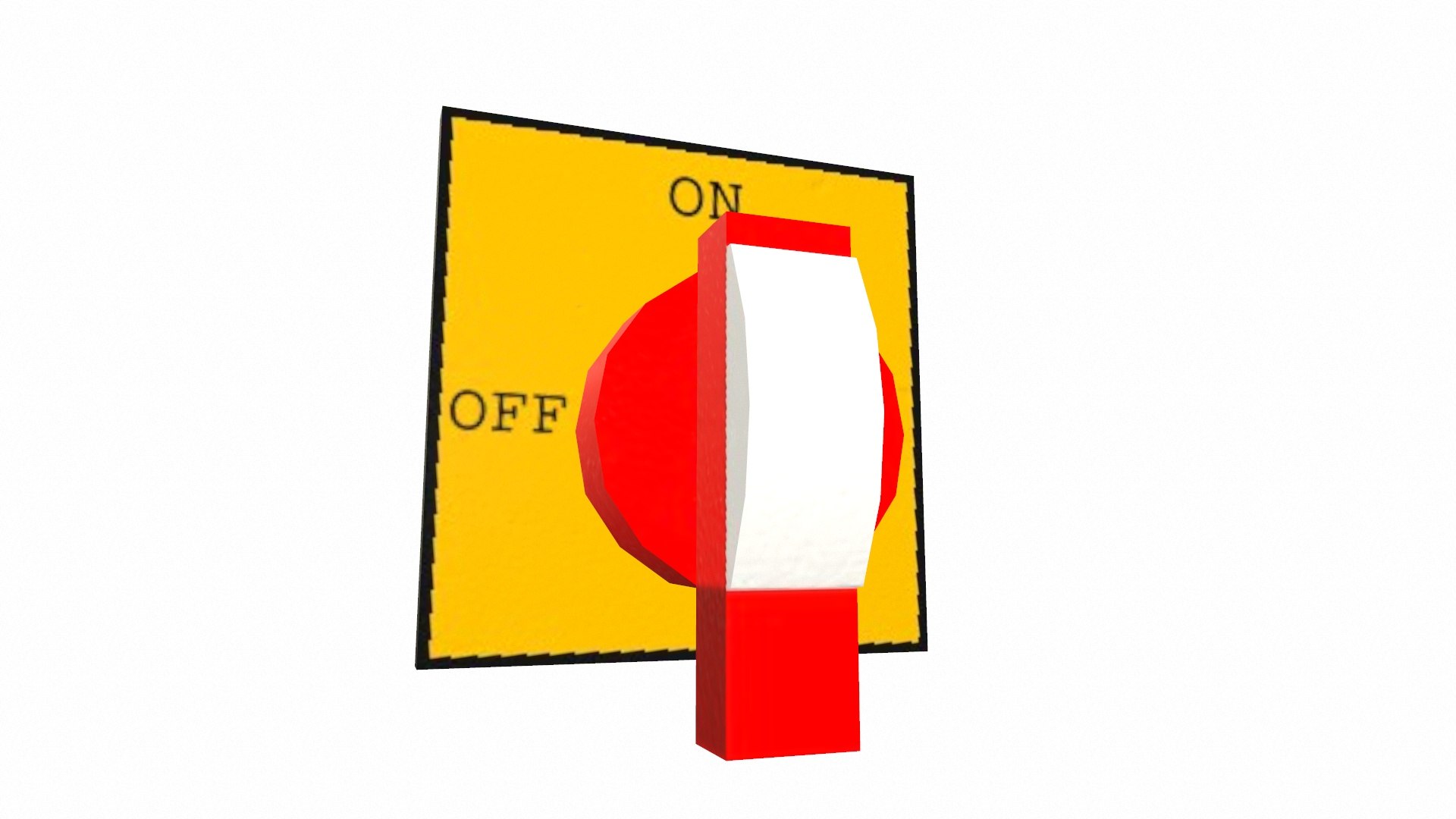 3D Hand Switch ON OFF Model - TurboSquid 2361478