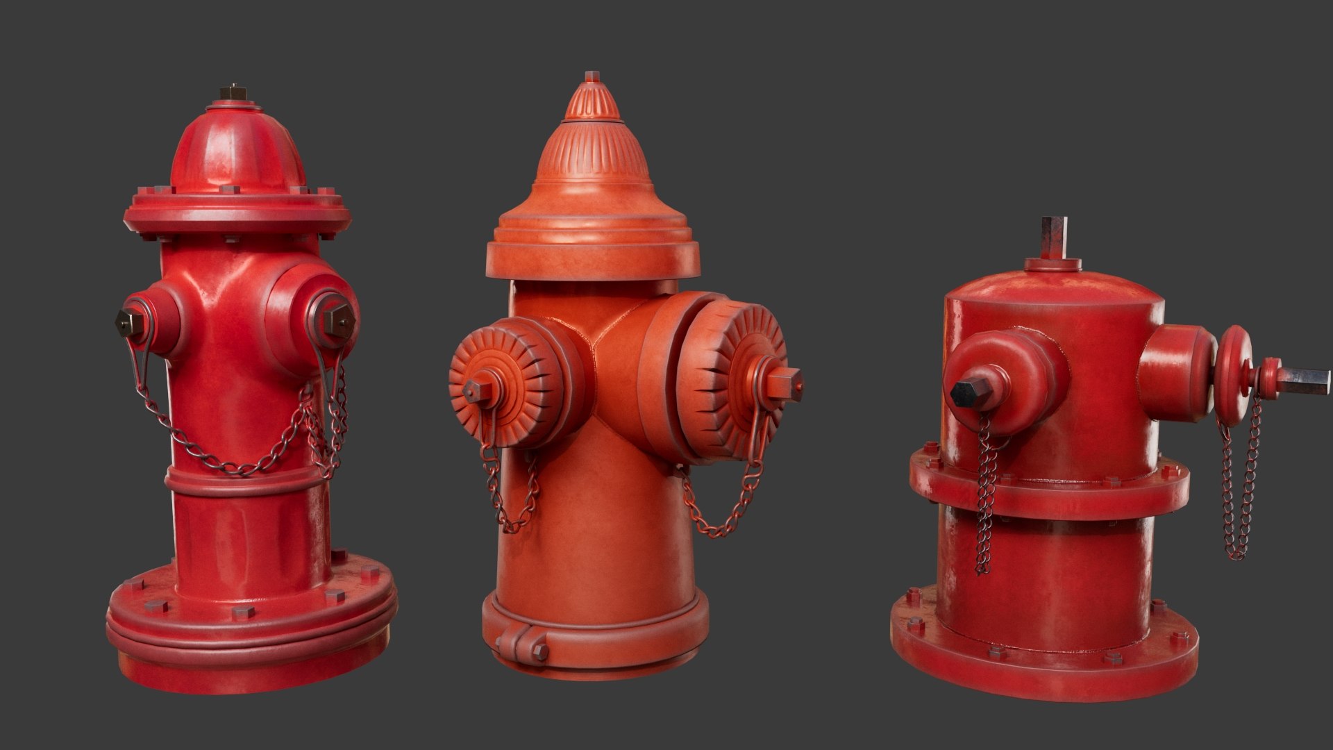 Fireplug Model - TurboSquid 2352194