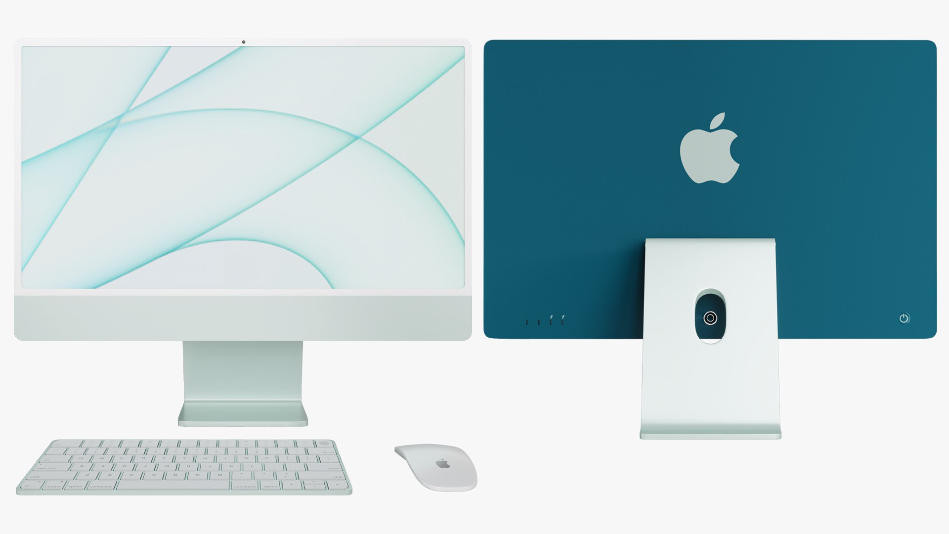 IMac 24 Monitor Collection 3D Model - TurboSquid 2138438