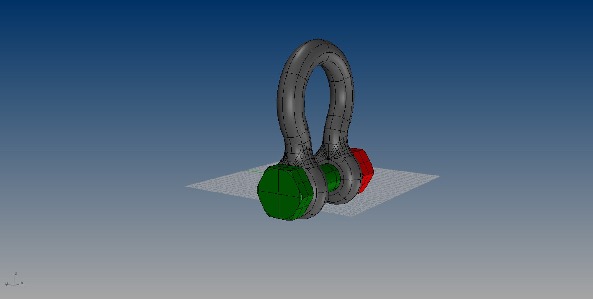 Free 3D Anchor Shackle Model - TurboSquid 1350333
