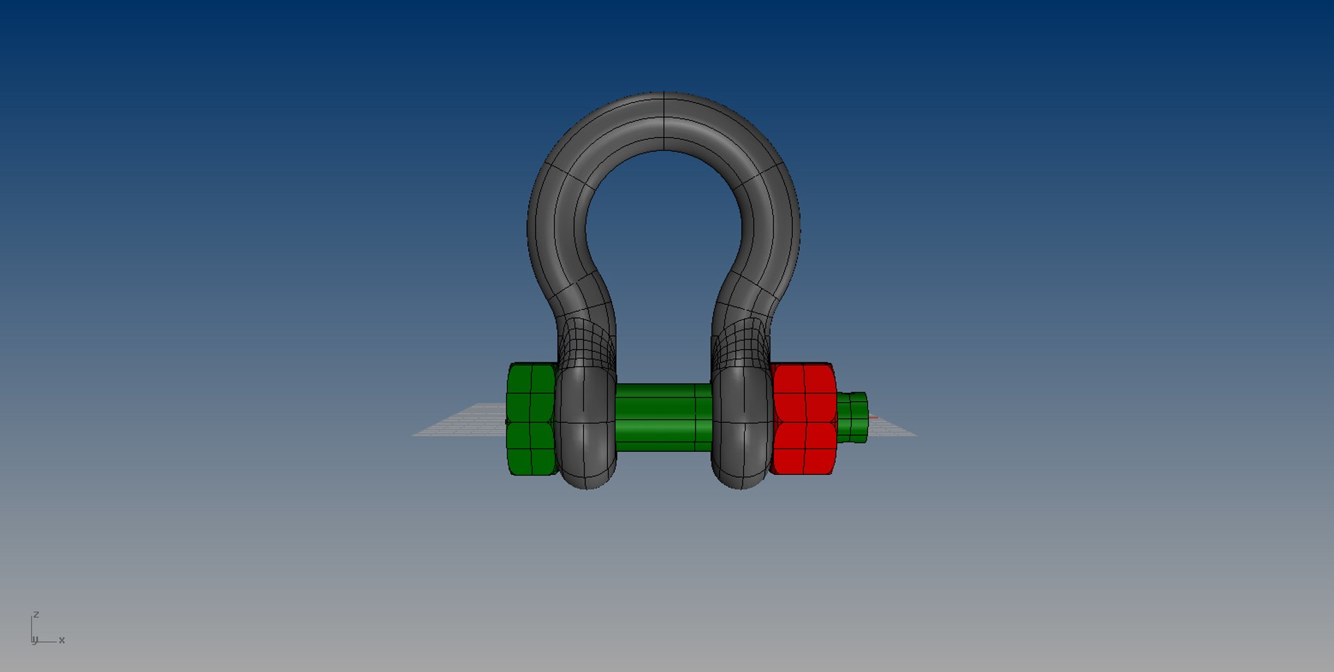 Free 3D Anchor Shackle Model - TurboSquid 1350333
