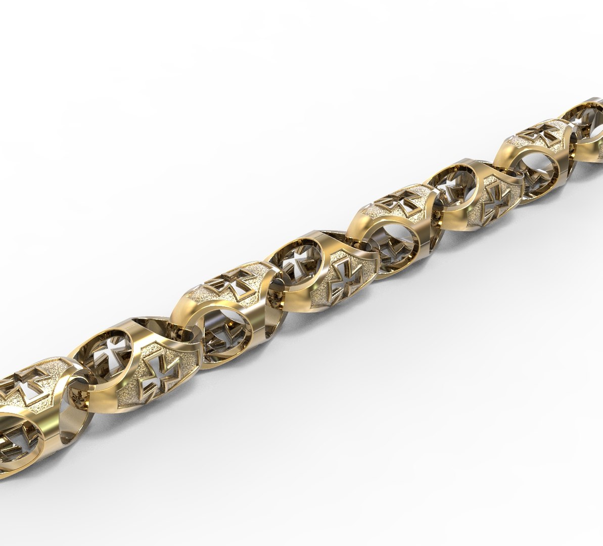 Chain Link Cross 3D Model - TurboSquid 1410050