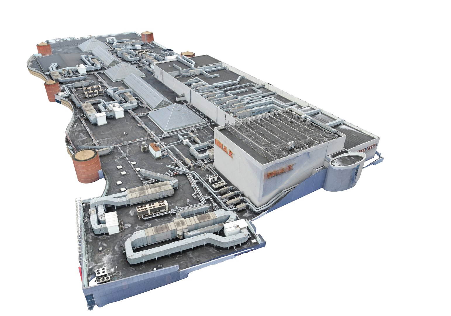 Mega Roof Scan 16K 3D model - TurboSquid 1835276