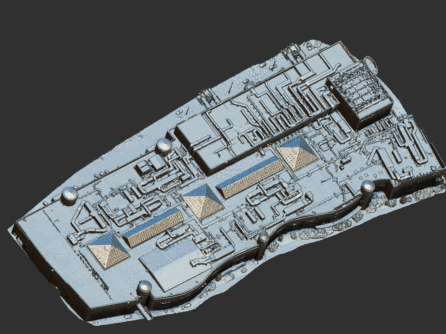 Mega Roof Scan 16K 3D model - TurboSquid 1835276