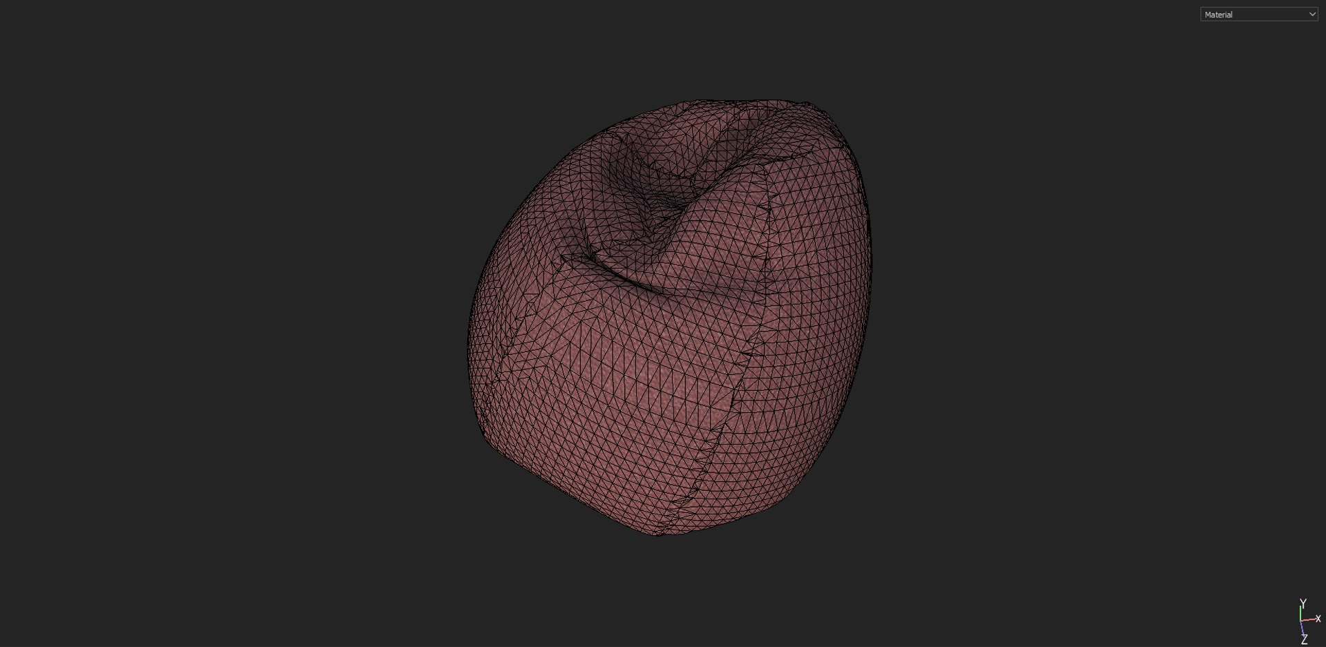 Bean Bag Pack 3D Model - TurboSquid 2099732