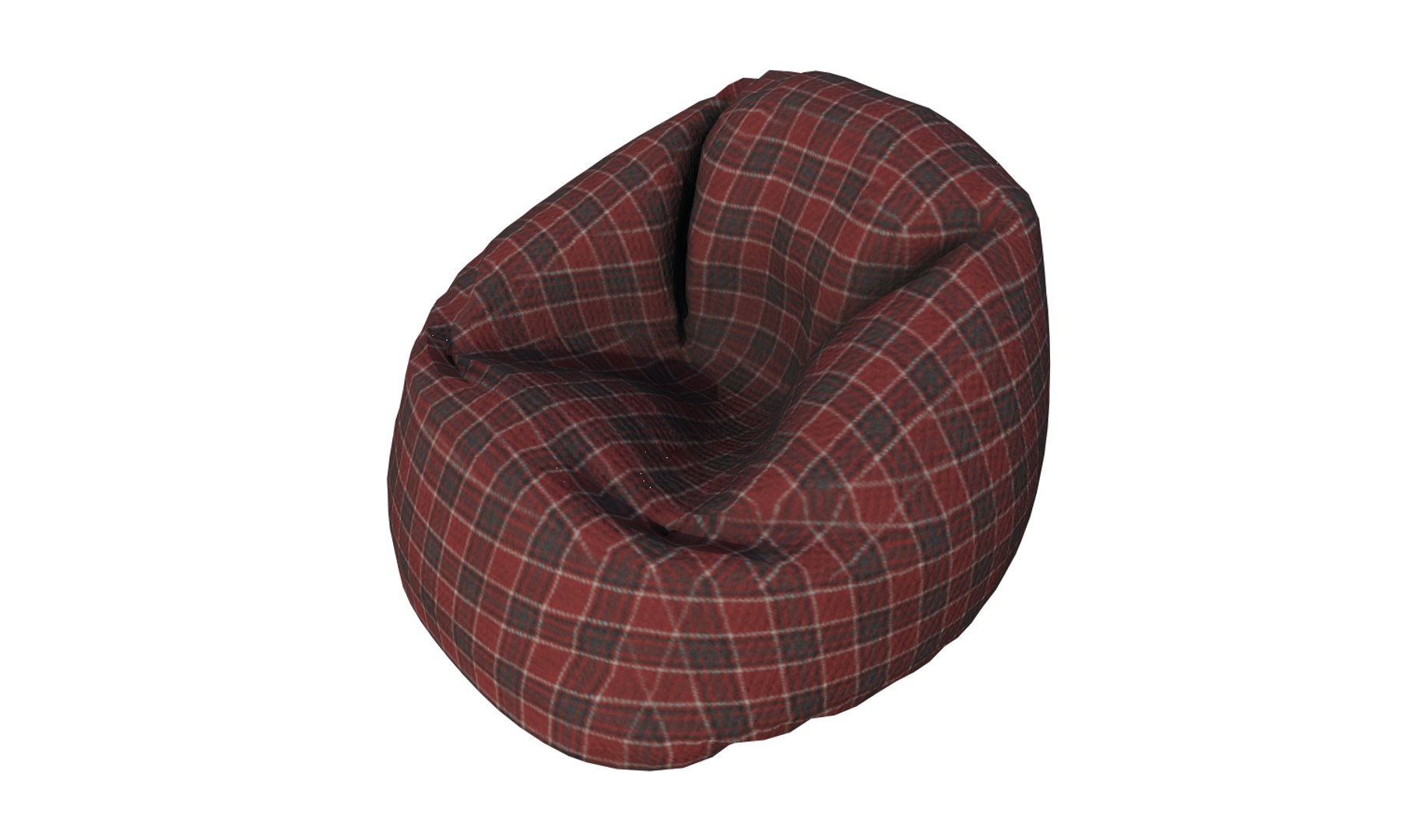 Bean Bag Pack 3D Model - TurboSquid 2099732