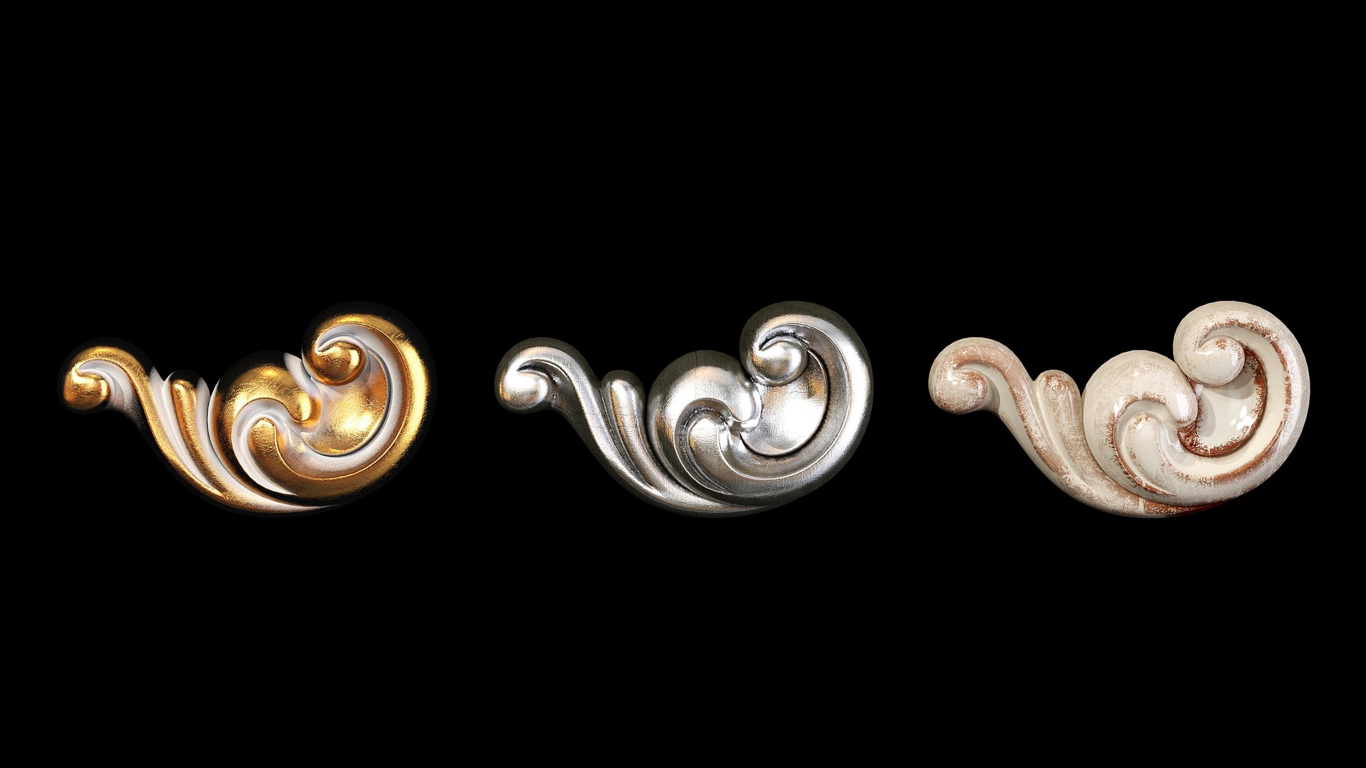 Classic carved 109 model - TurboSquid 1781815