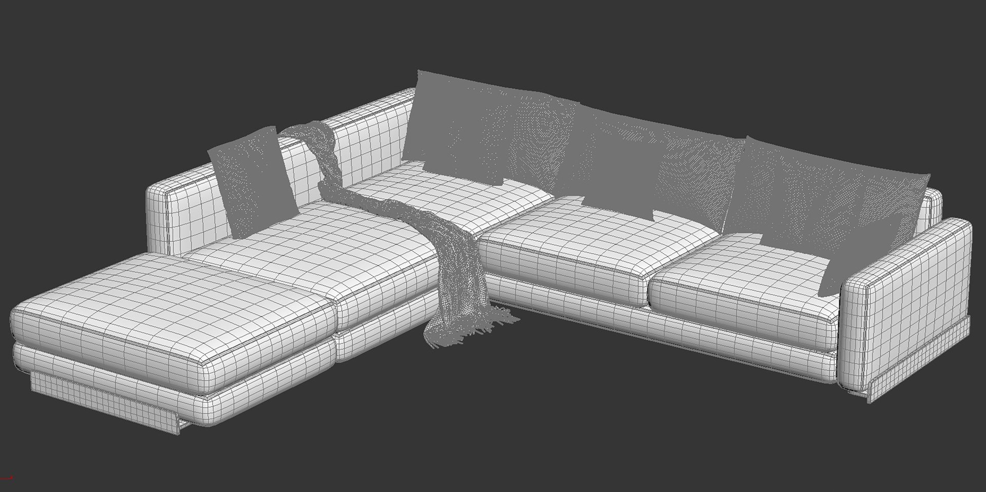 Arflex Rendez-Vous D120 Sofa 3D model - TurboSquid 2164212
