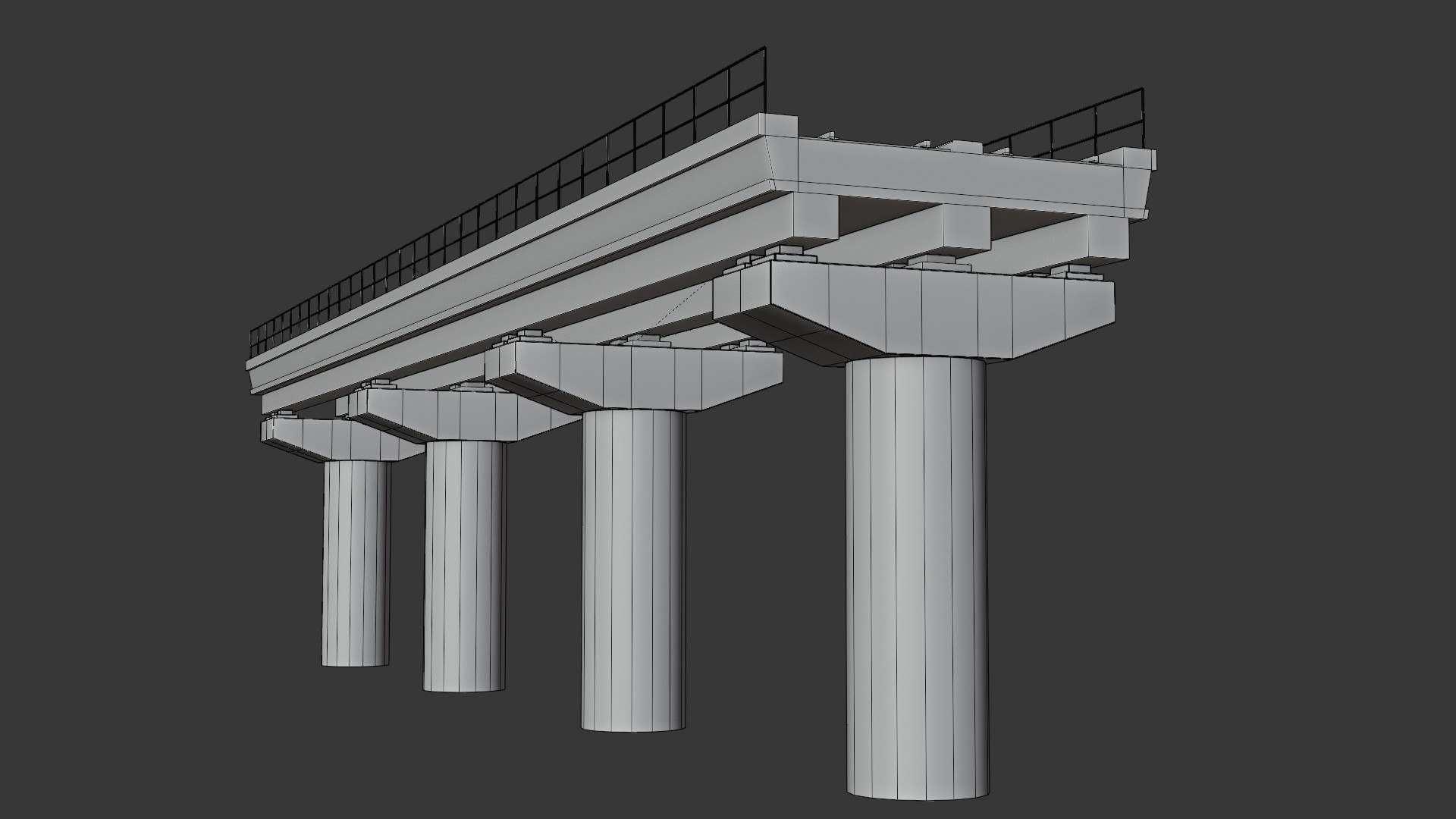 Rail Flyover 3D Model - TurboSquid 1746925