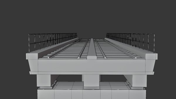 Rail flyover 3D model - TurboSquid 1746925