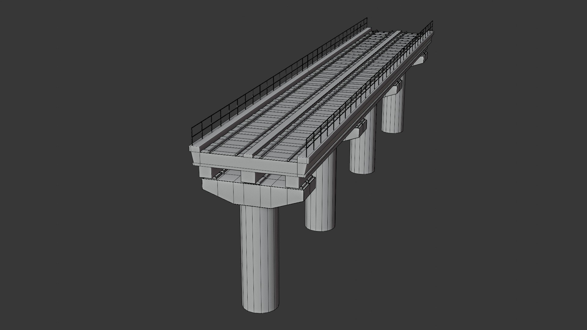 Rail Flyover 3D Model - TurboSquid 1746925