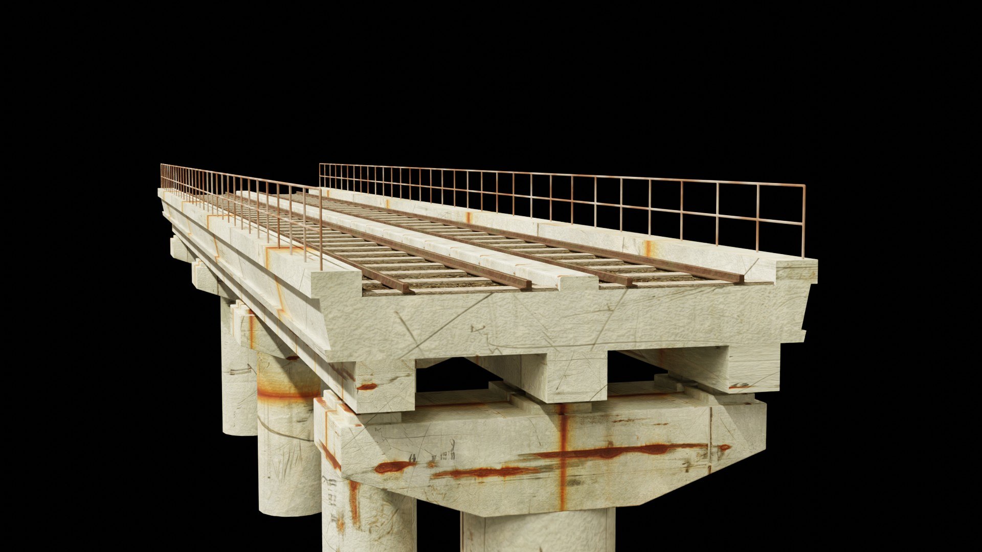 Rail Flyover 3D Model - TurboSquid 1746925