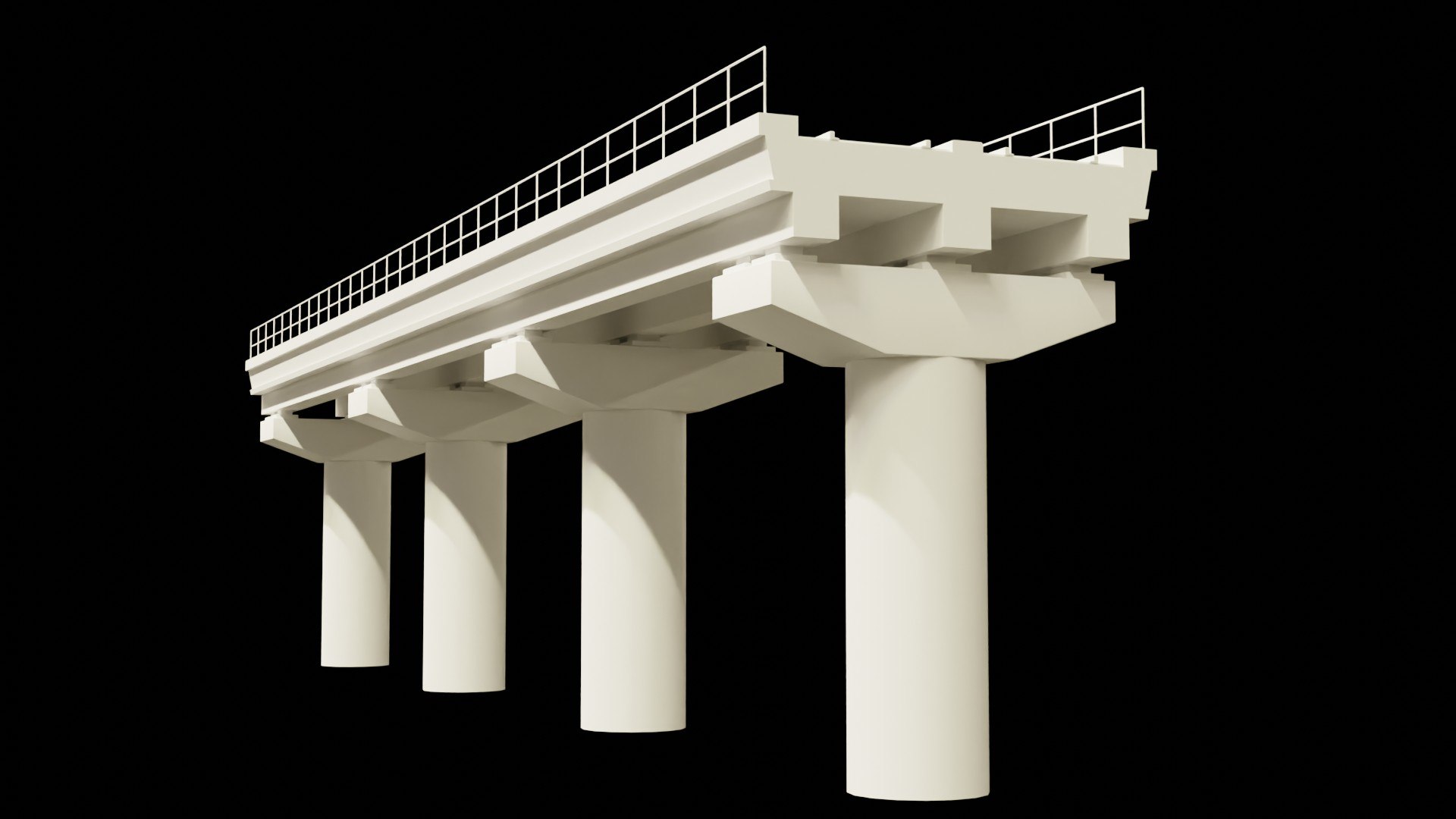 Rail Flyover 3D Model - TurboSquid 1746925