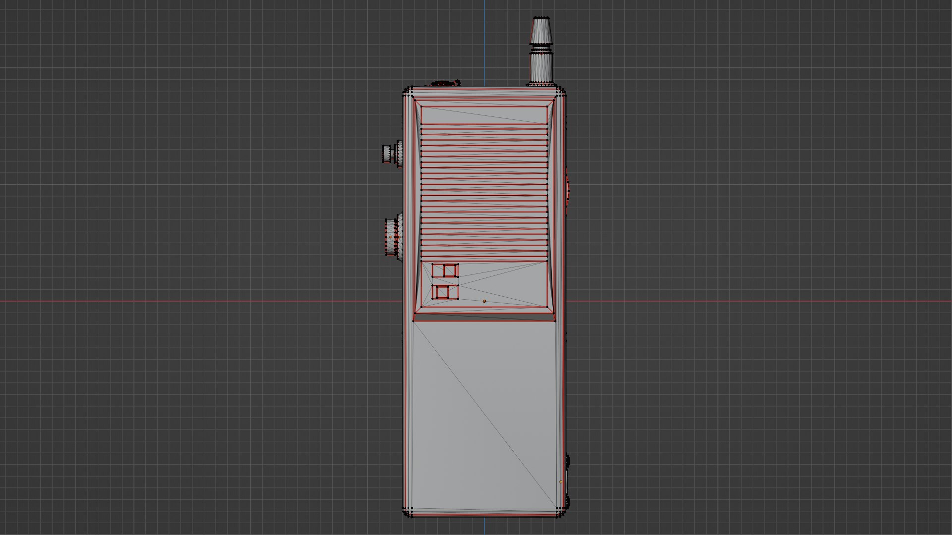 3D Model Retro Walkie-Talkie - TurboSquid 2315938