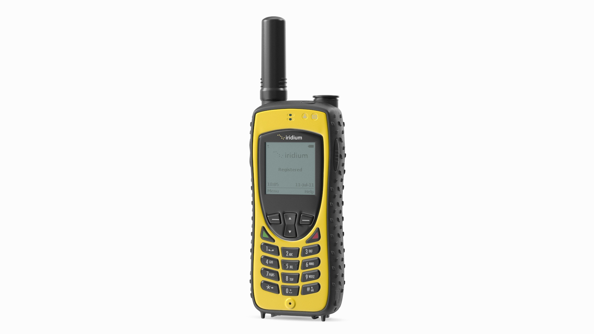 Satellite Phone Iridium Extreme Yellow 3D Model - TurboSquid 2177450