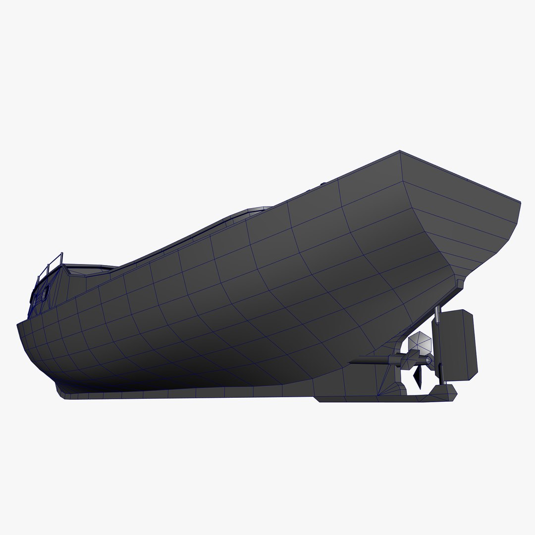 3d river launch model