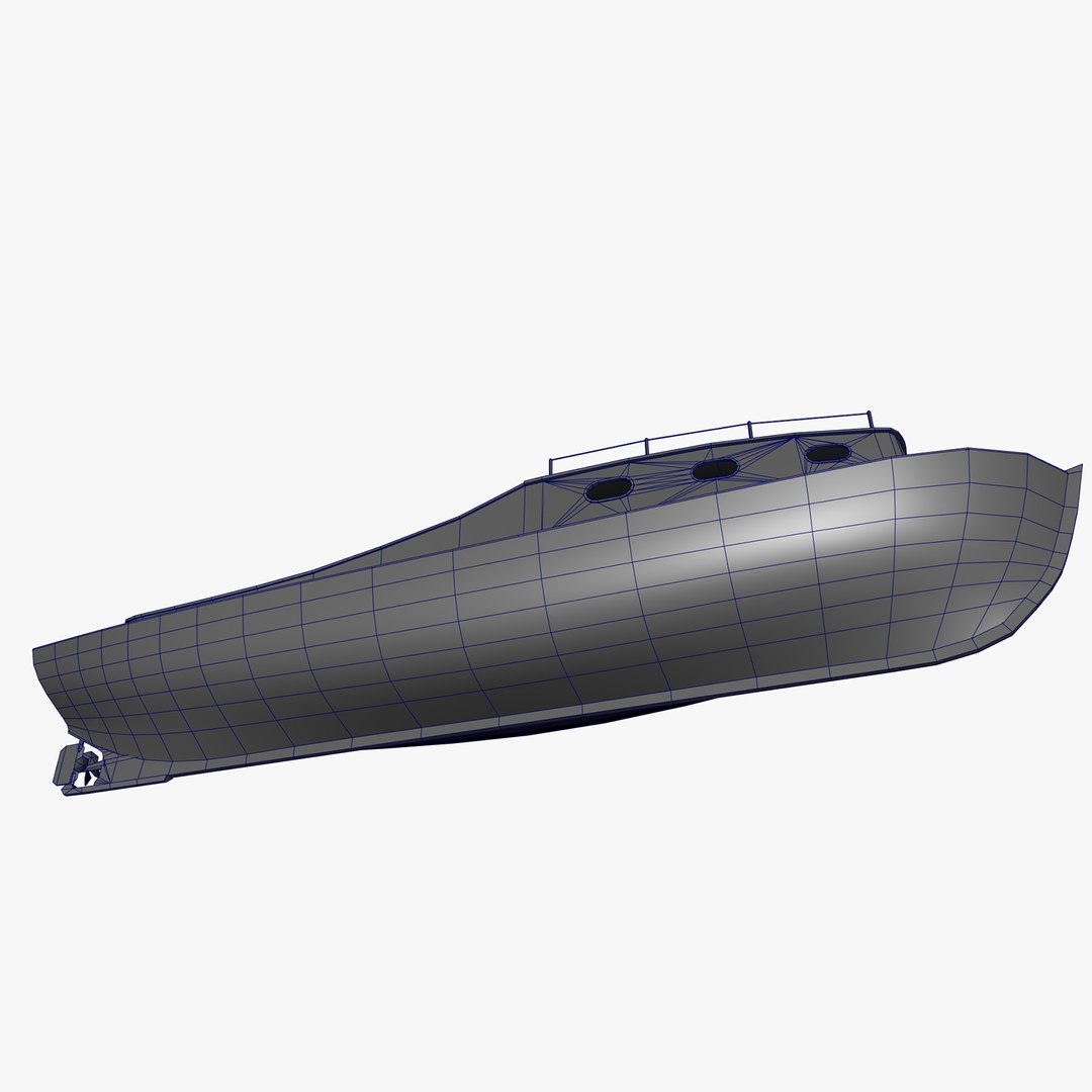 3d river launch model