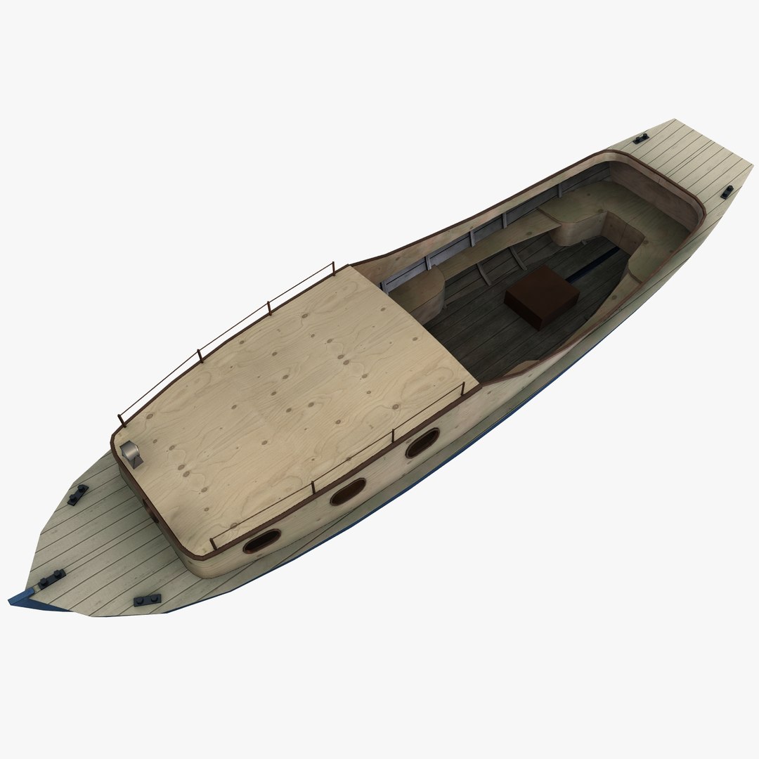 3d river launch model