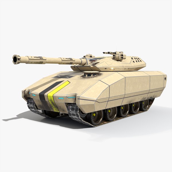 Science Fiction Tank 3D Models for Download | TurboSquid