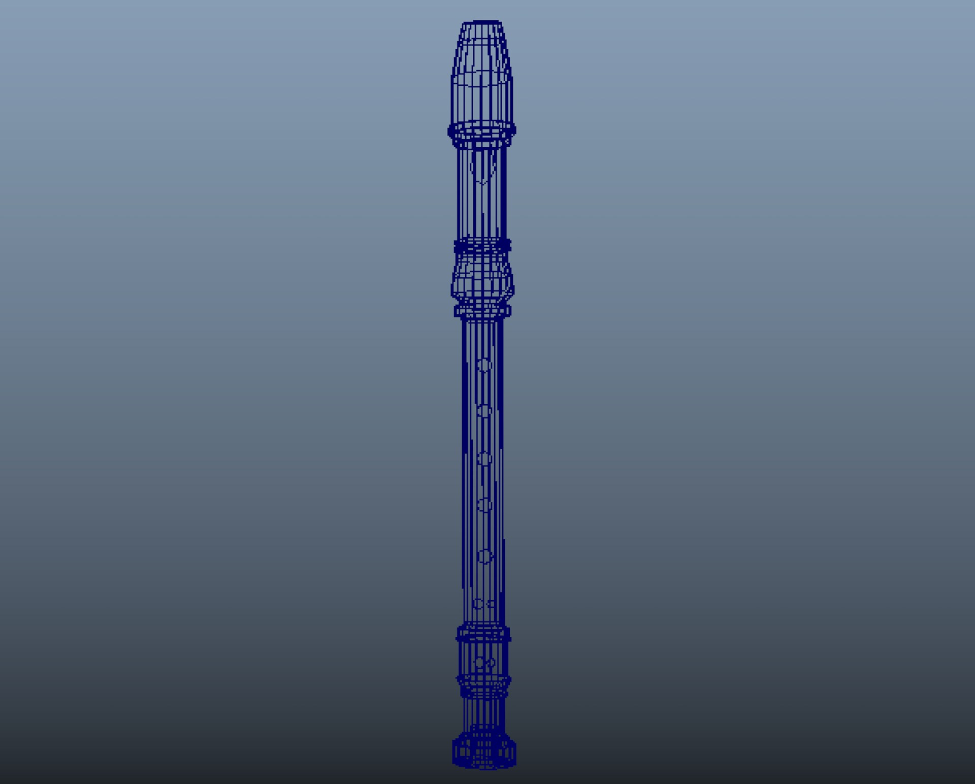 3D Flute With Notes model - TurboSquid 1715691