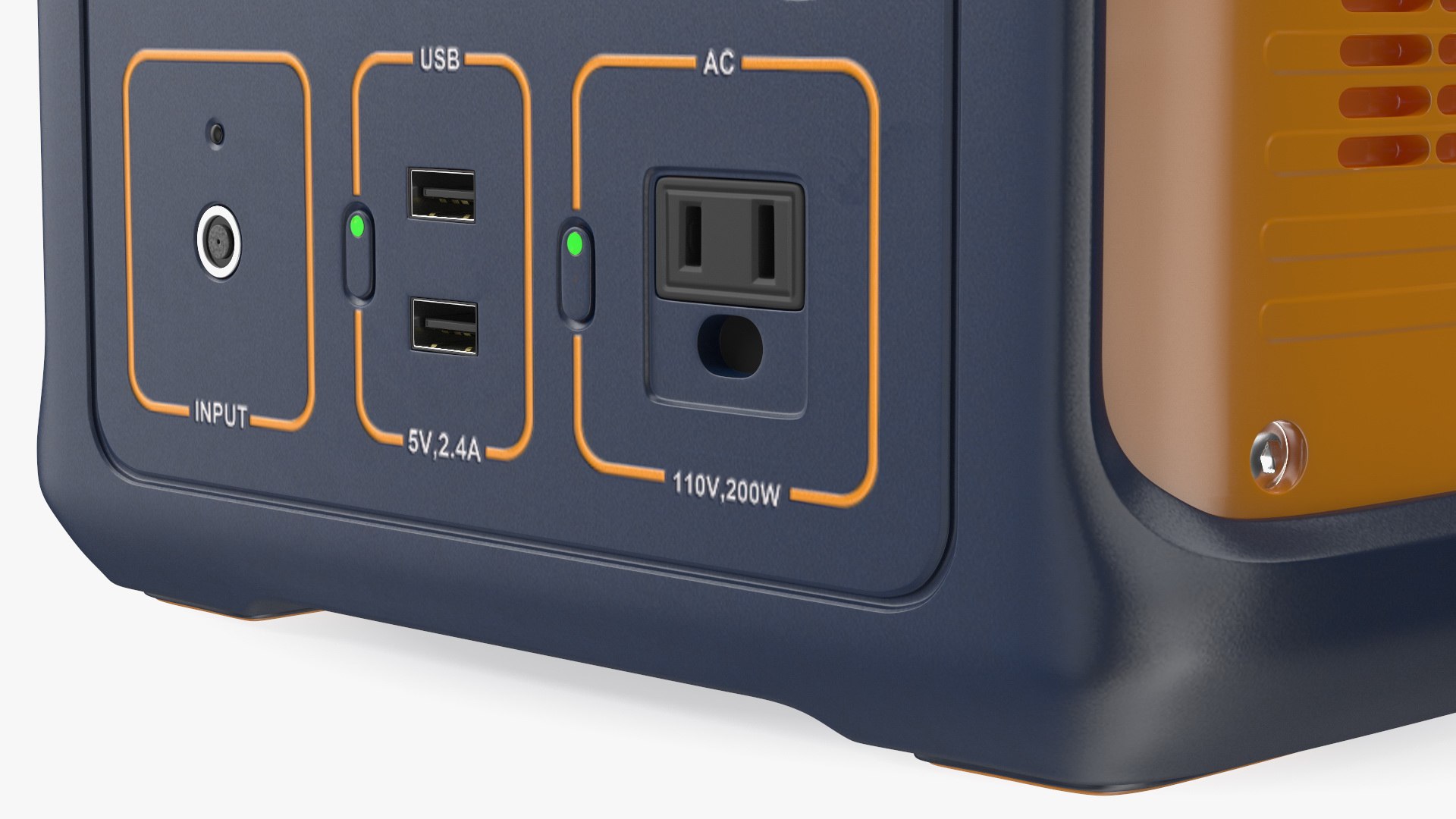3D Model High Capacity Portable Power Station - TurboSquid 1994222