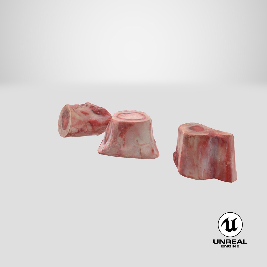 3D Marrow Bone Collection - TurboSquid 1768430