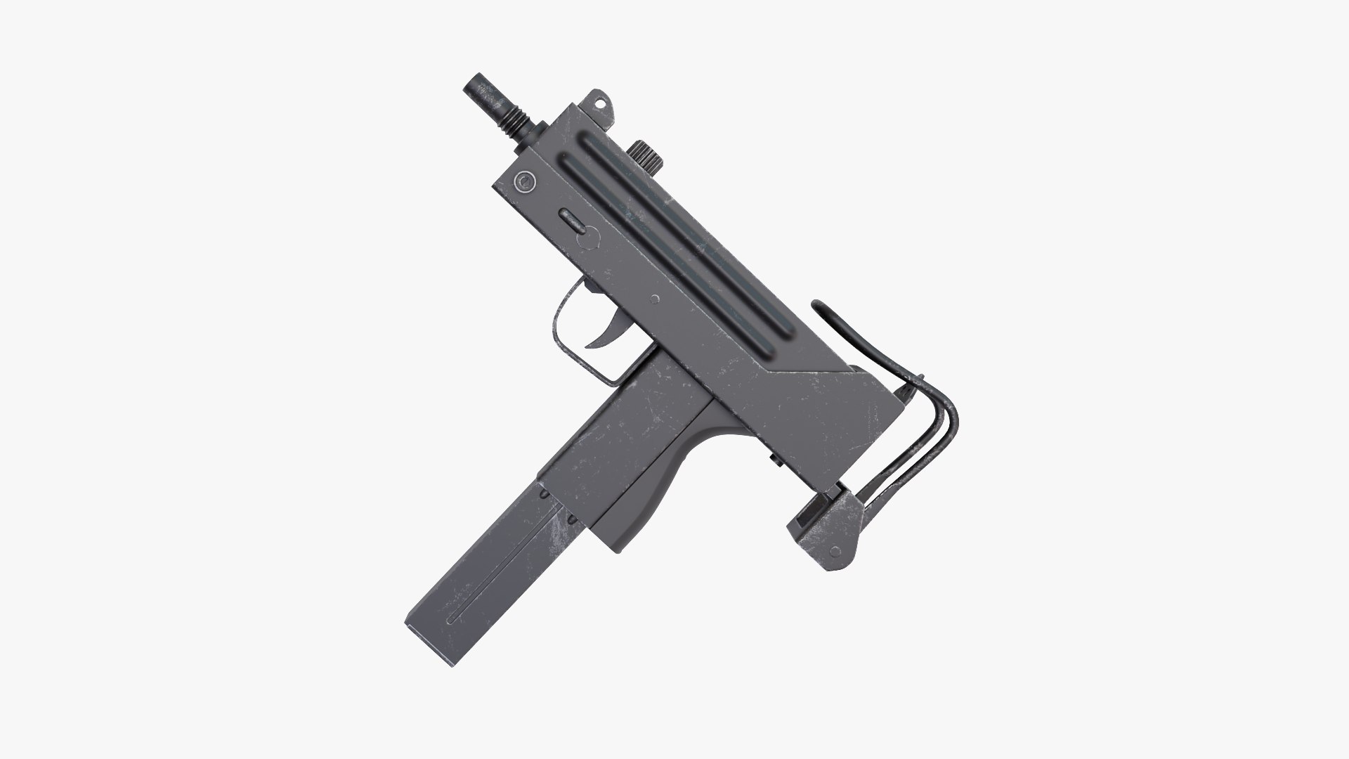 MAC 10 3D model - TurboSquid 2071603