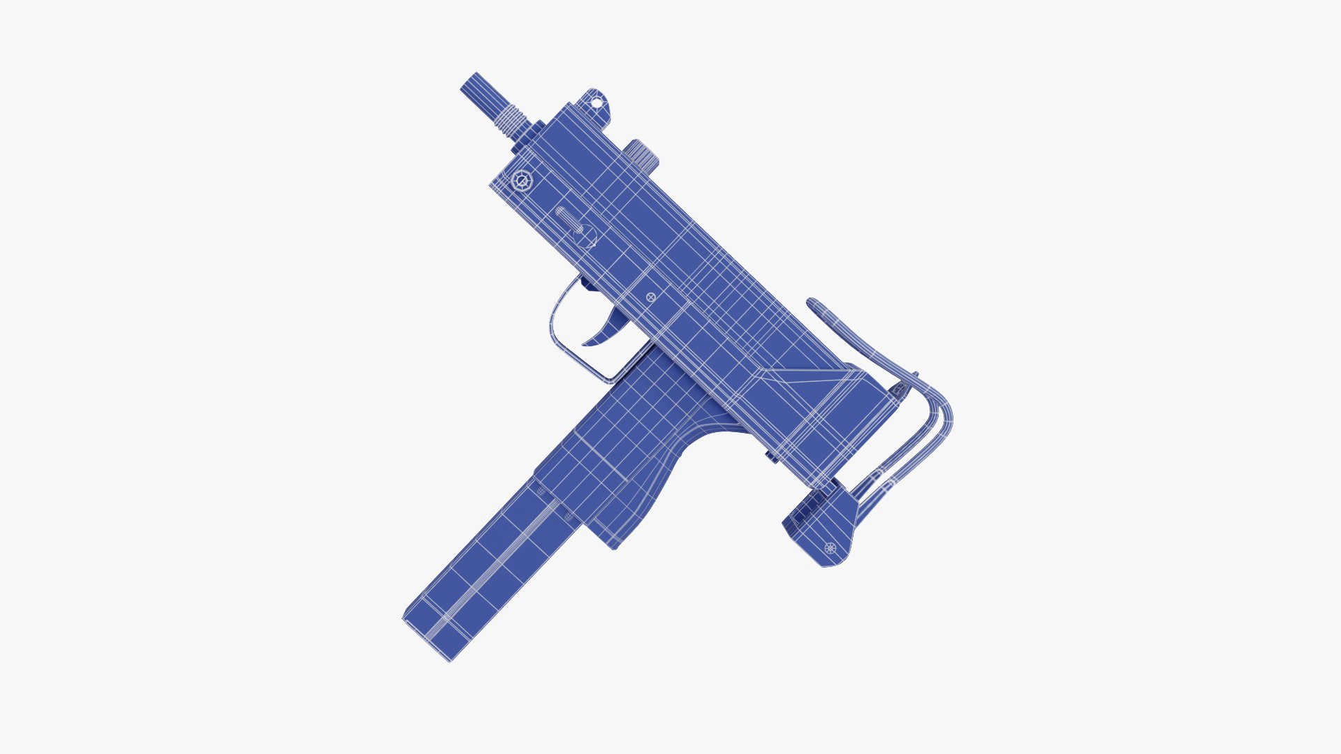 MAC 10 3D model - TurboSquid 2071603