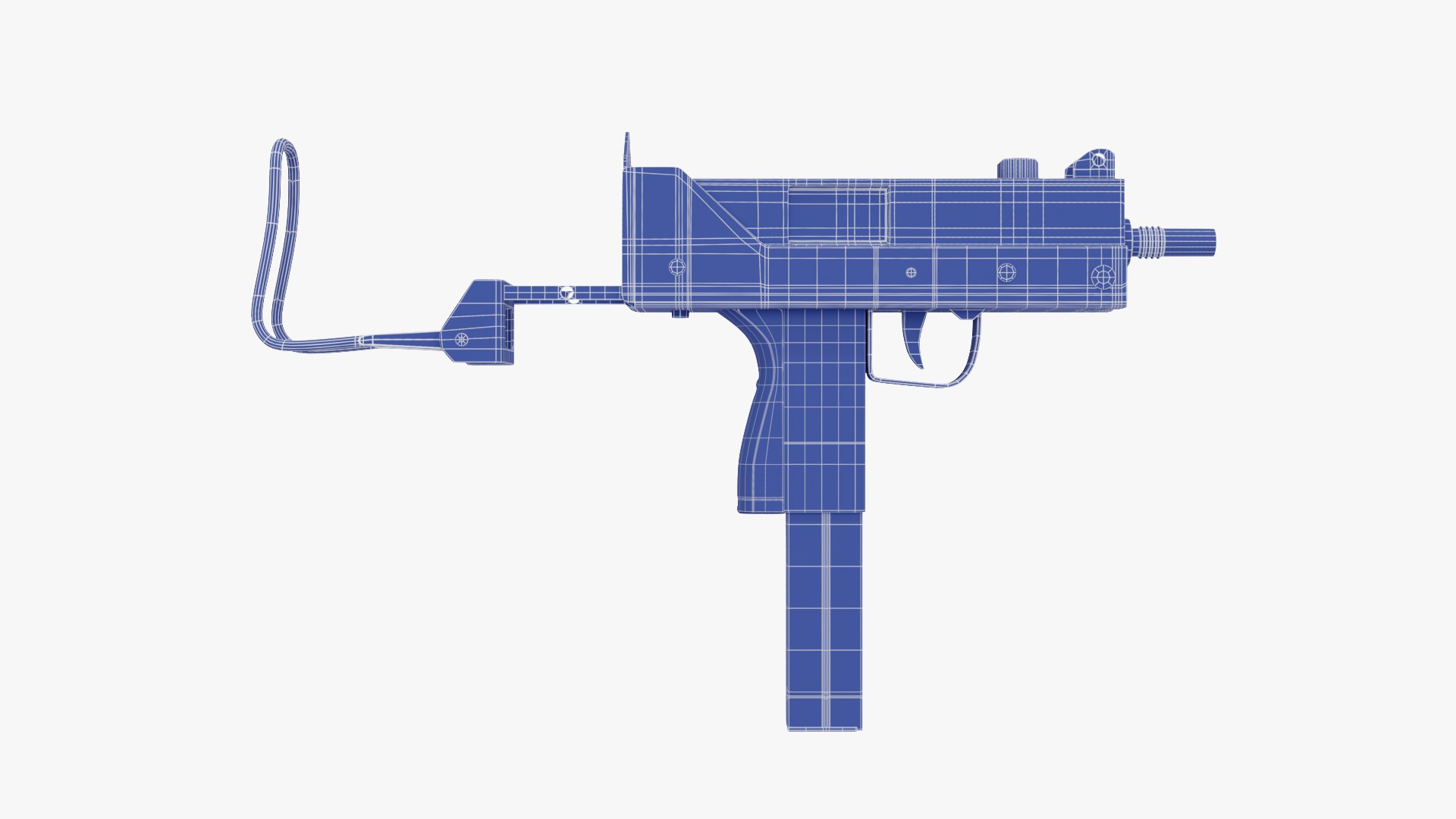 MAC 10 3D model - TurboSquid 2071603