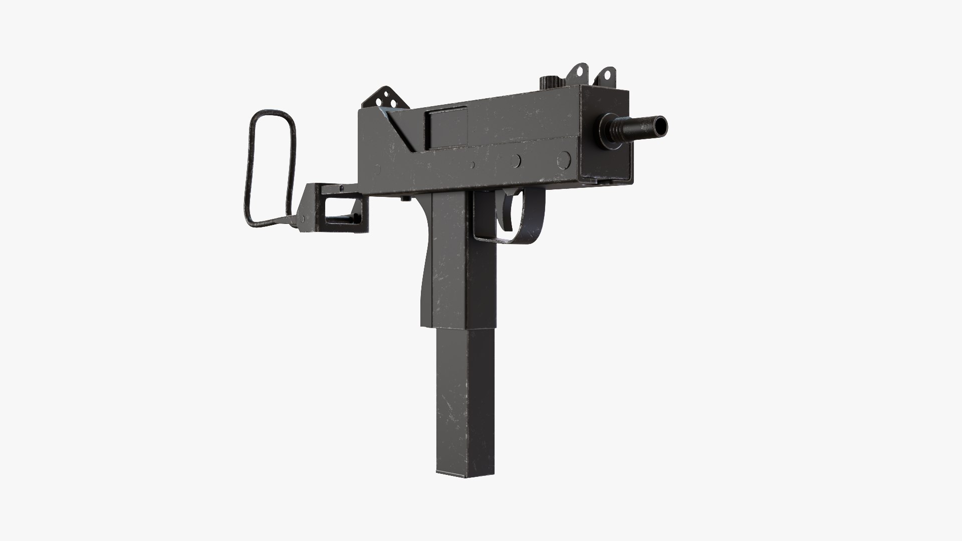MAC 10 3D Model - TurboSquid 2071603