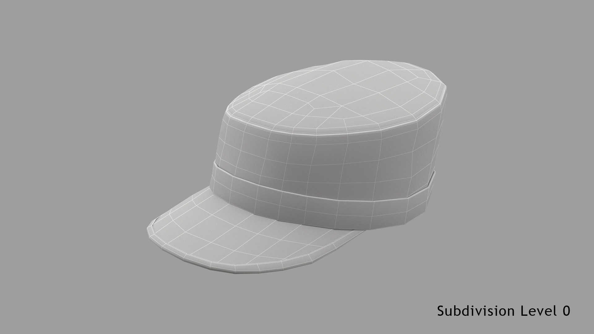 3D Model Patrol Cap 03 - TurboSquid 2083259