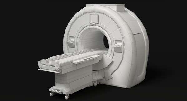 mri machine 3d 3ds