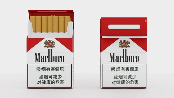 modelo 3d Marlboro Cigarettes - TurboSquid 1946308