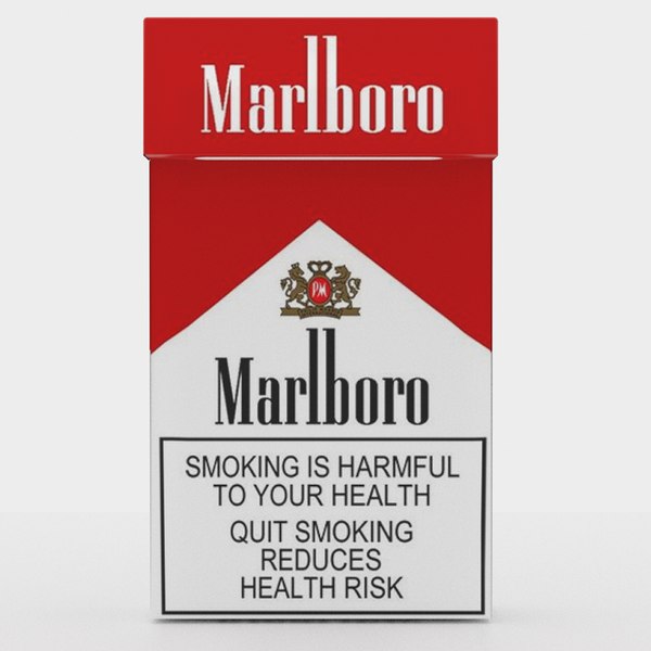Marlboro Cigarettes 3D 모델 - TurboSquid 1946308