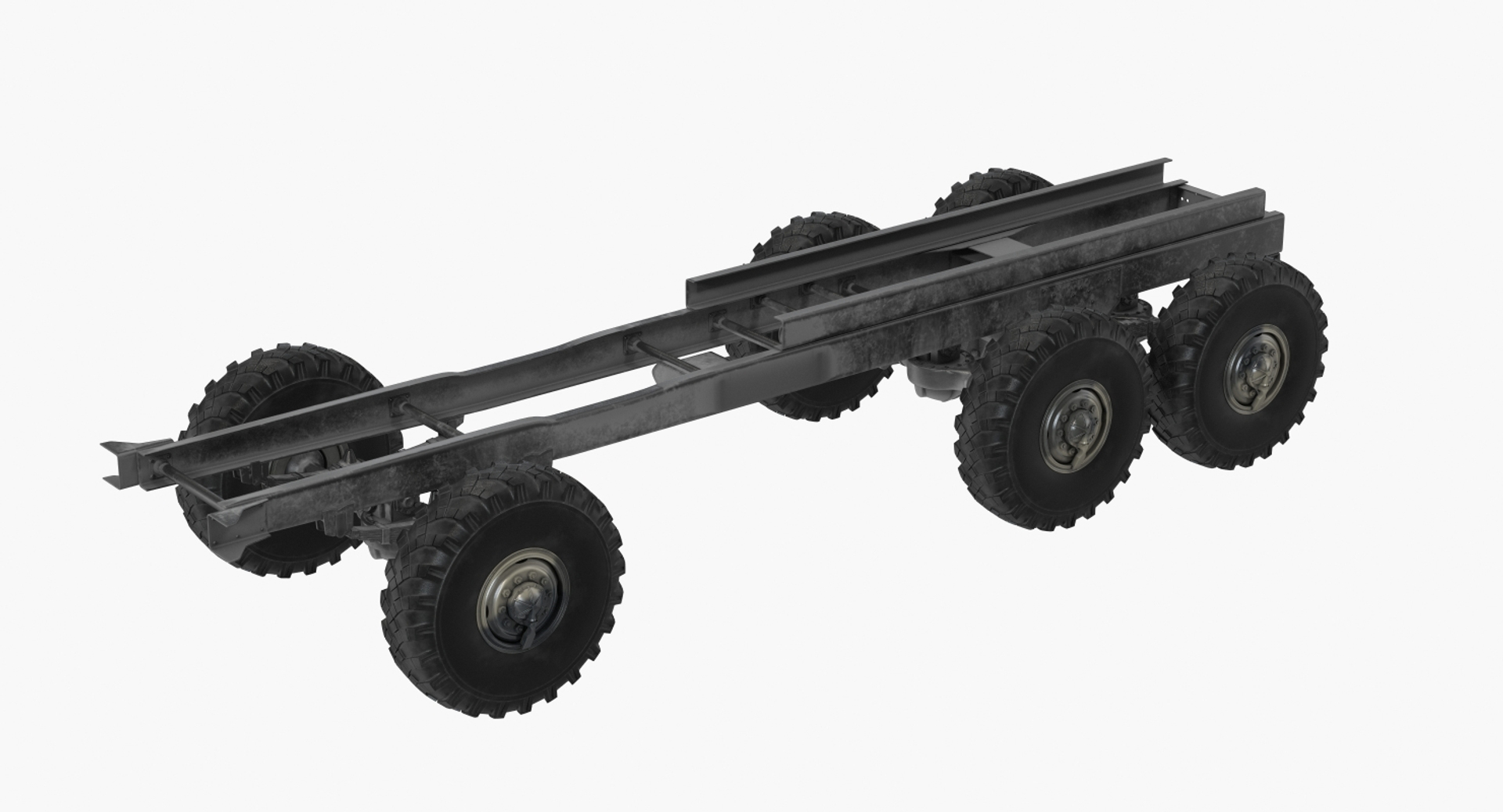 Military Truck Chassis 3D Model - TurboSquid 1192480