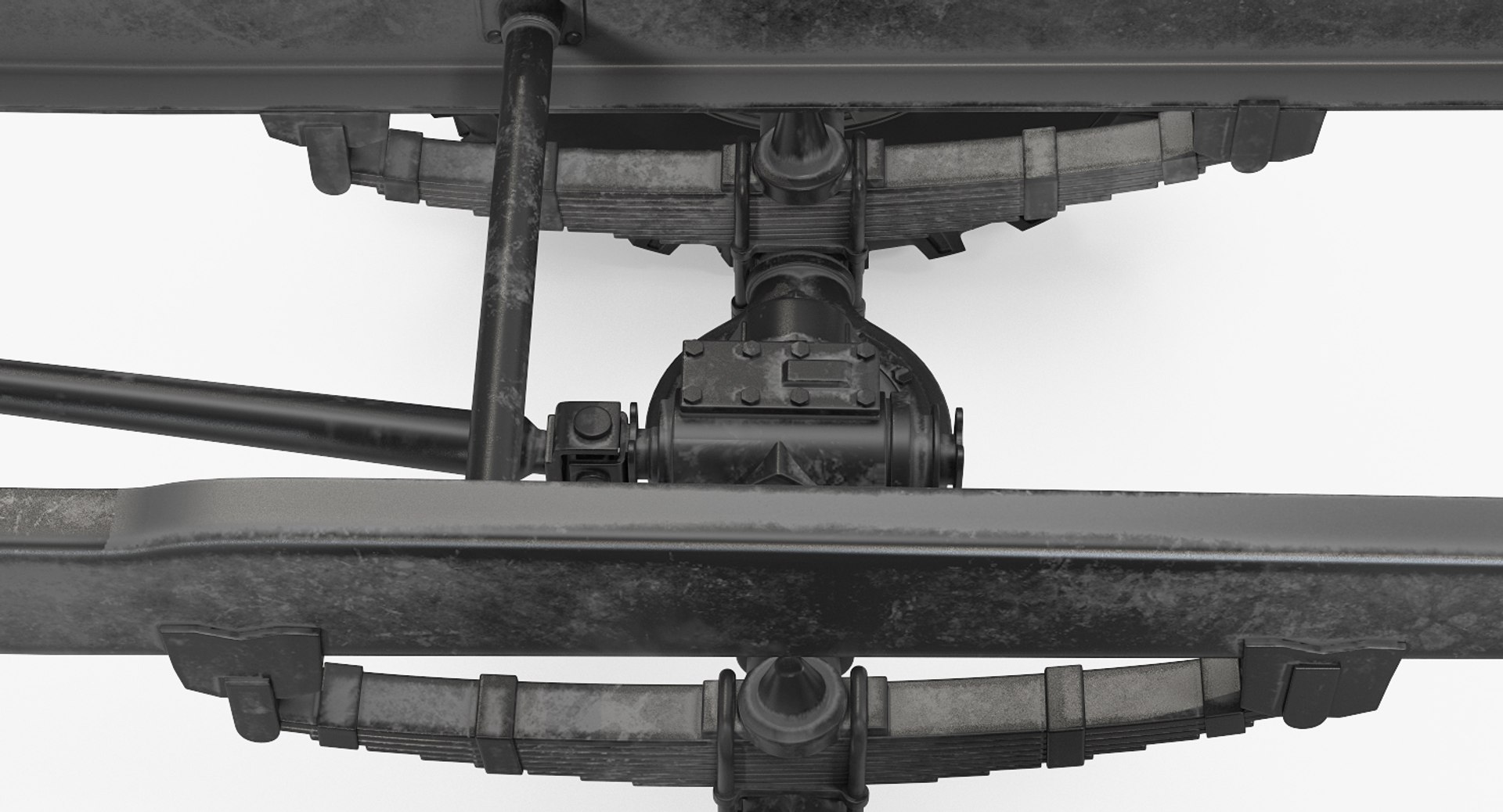 Military Truck Chassis 3D Model - TurboSquid 1192480