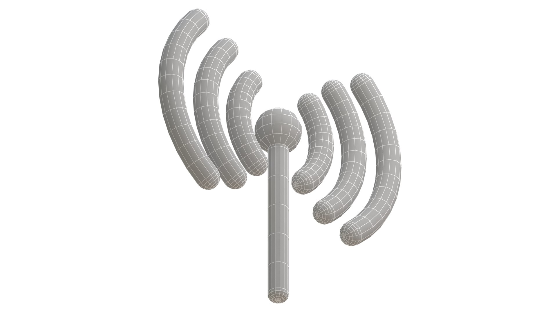 Cellular Tower Symbol 01 3D Model - TurboSquid 1972036