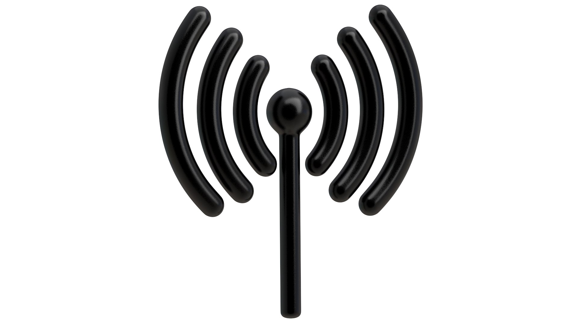 Cellular Tower Symbol 01 3D Model - TurboSquid 1972036