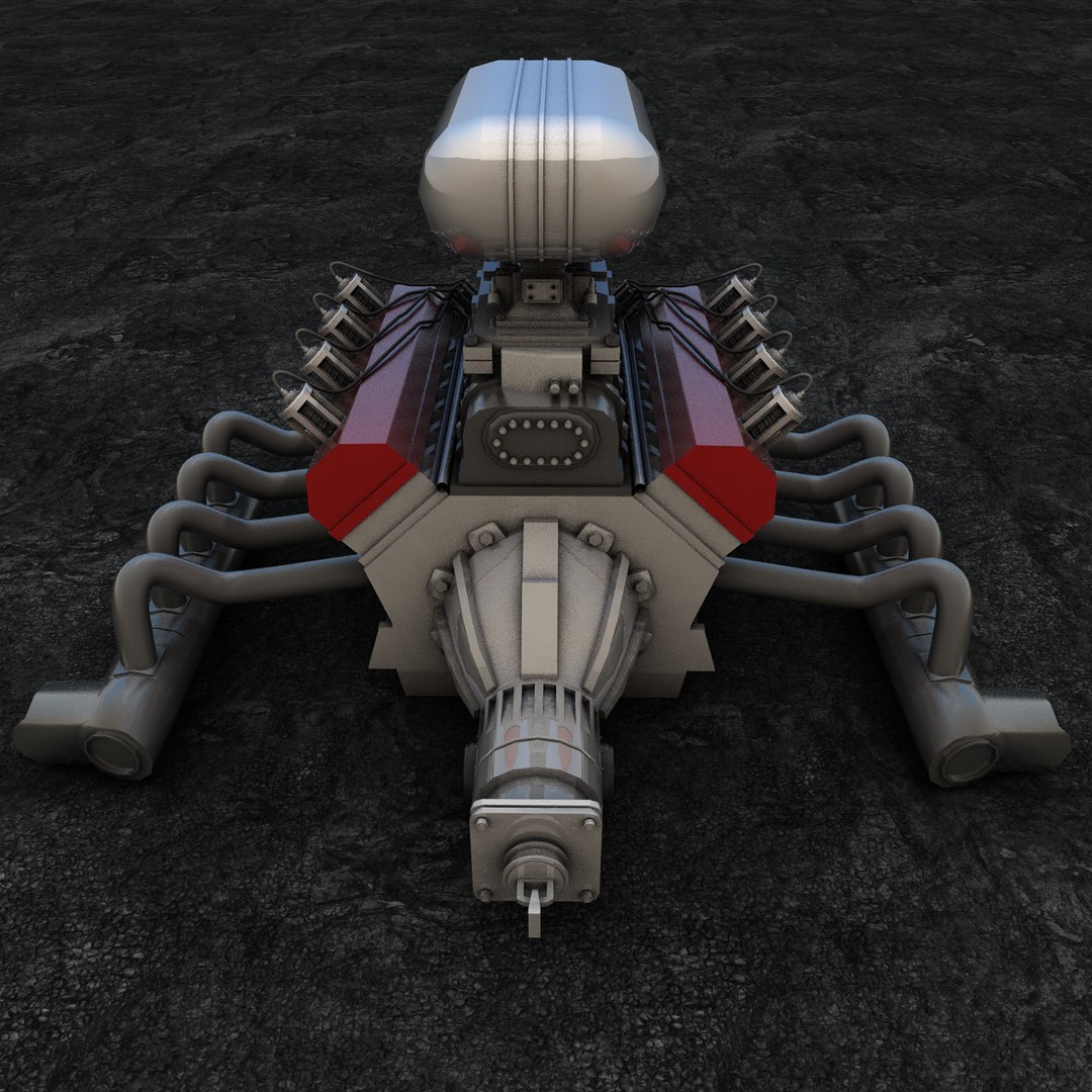 Hot Rod Engine 3D - TurboSquid 1299015