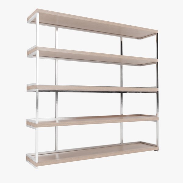 Mounted storage shelves 3D model - TurboSquid 1653666