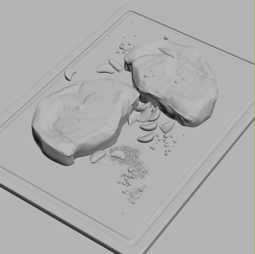 3d Model Steak