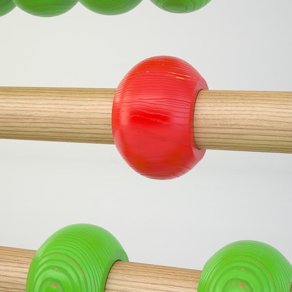 3d abacus toy