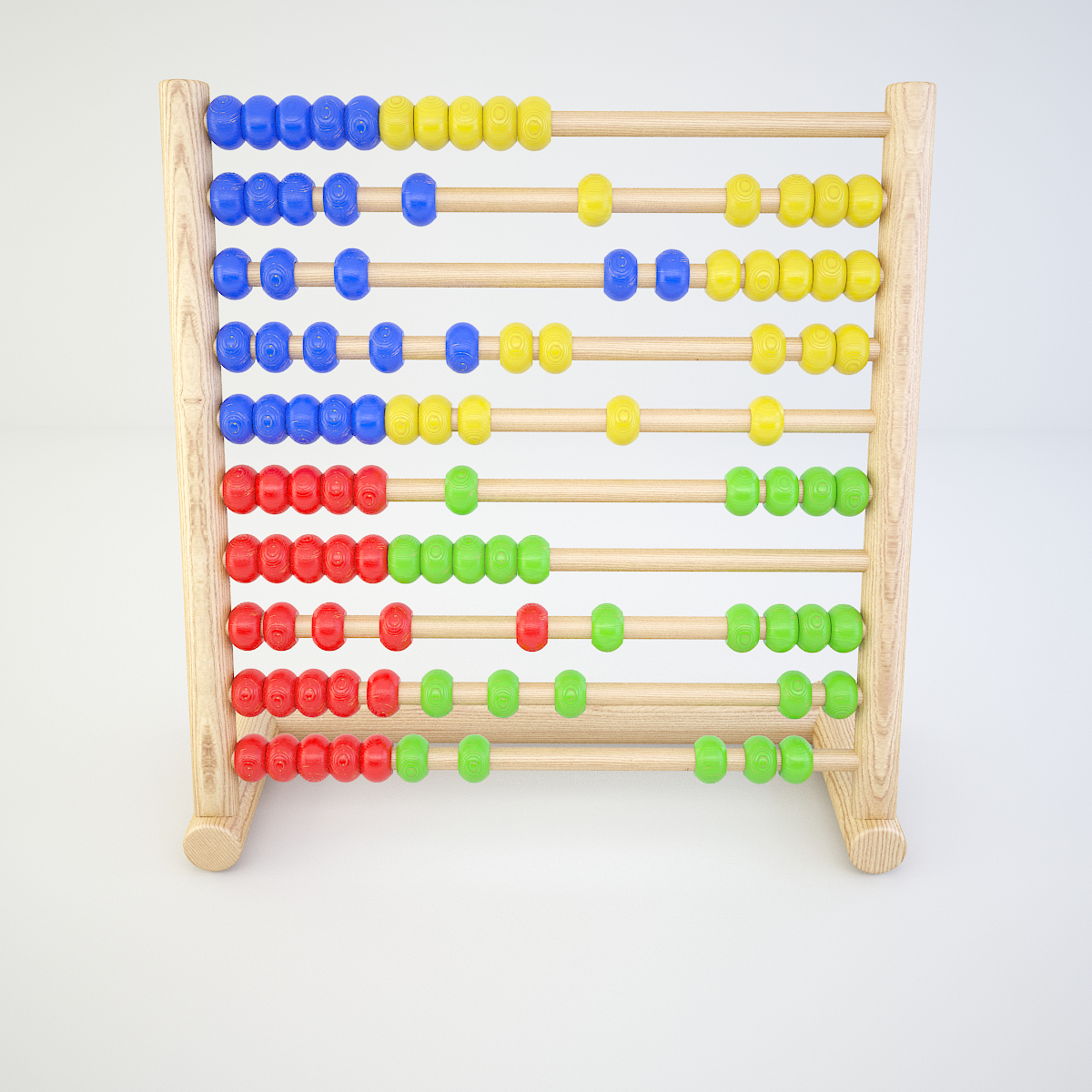 3d abacus toy