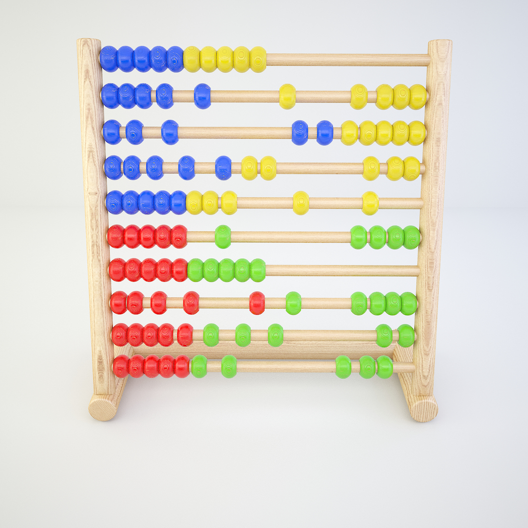 3d Abacus Toy