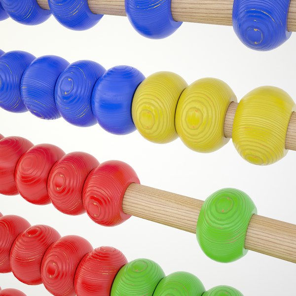 3d abacus toy