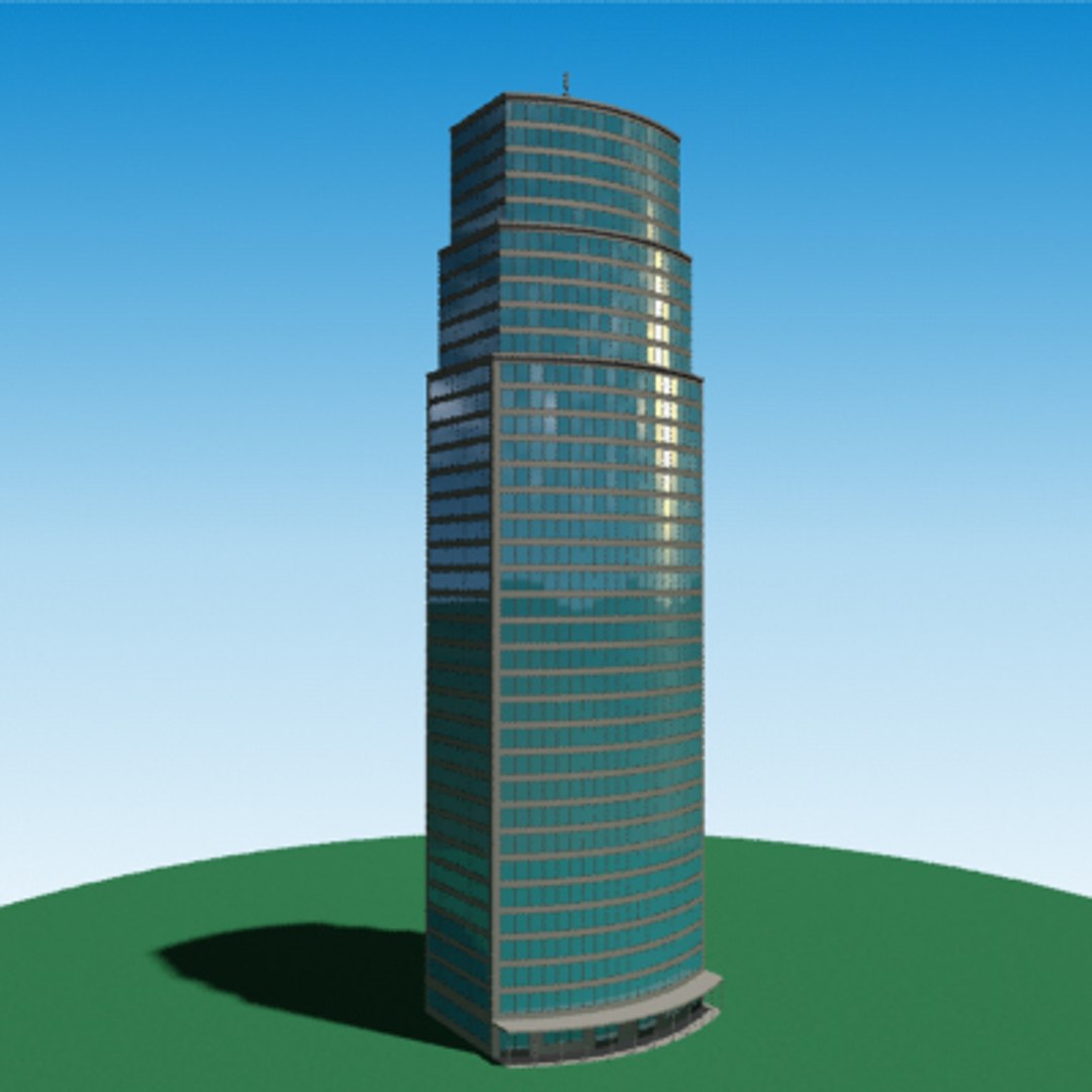 3d Realistic Skyscraper