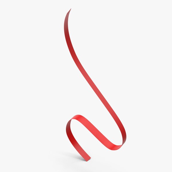 Red Ribbon 3D model - TurboSquid 1910144