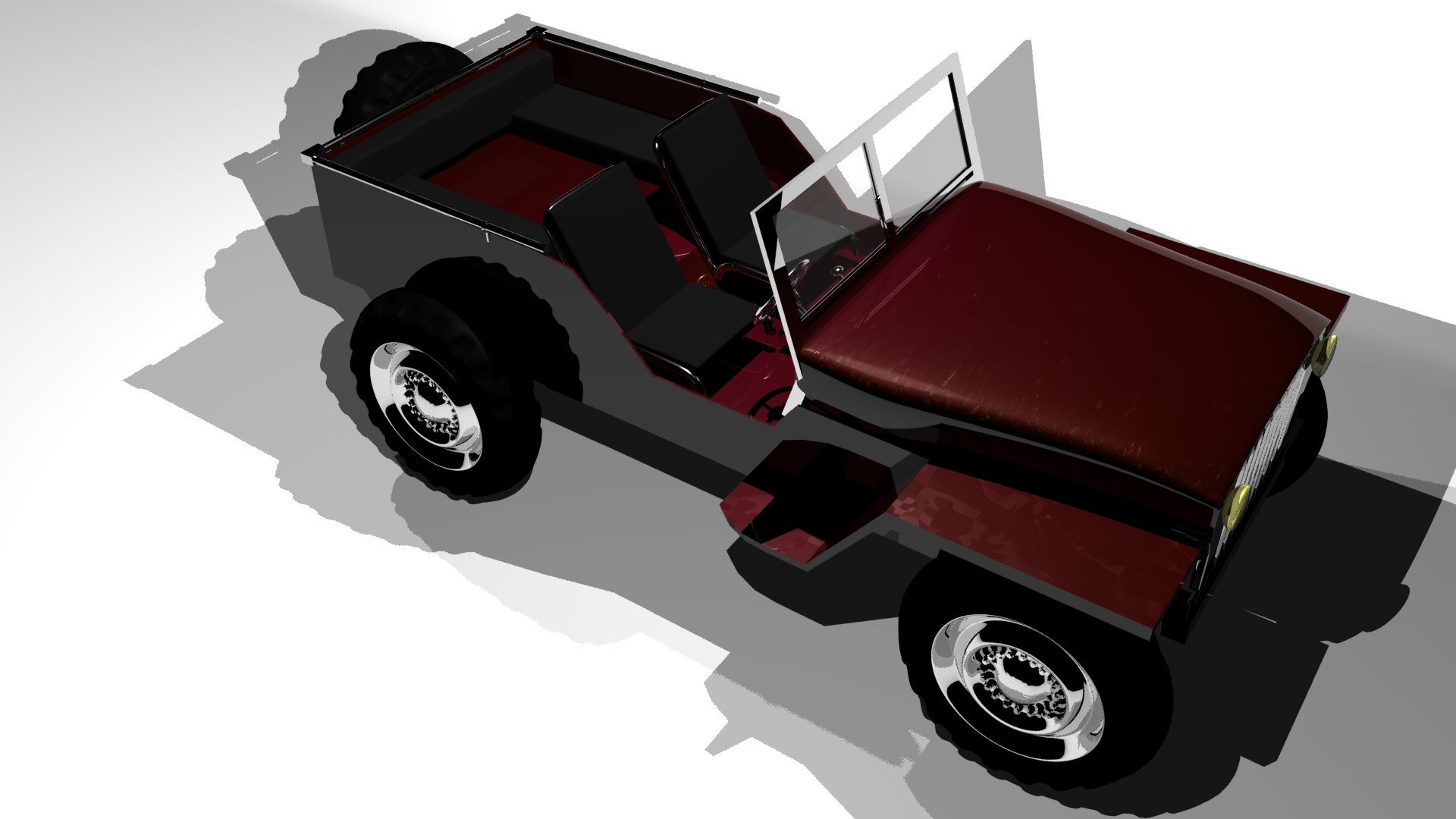 3D jeep car - TurboSquid 1377059