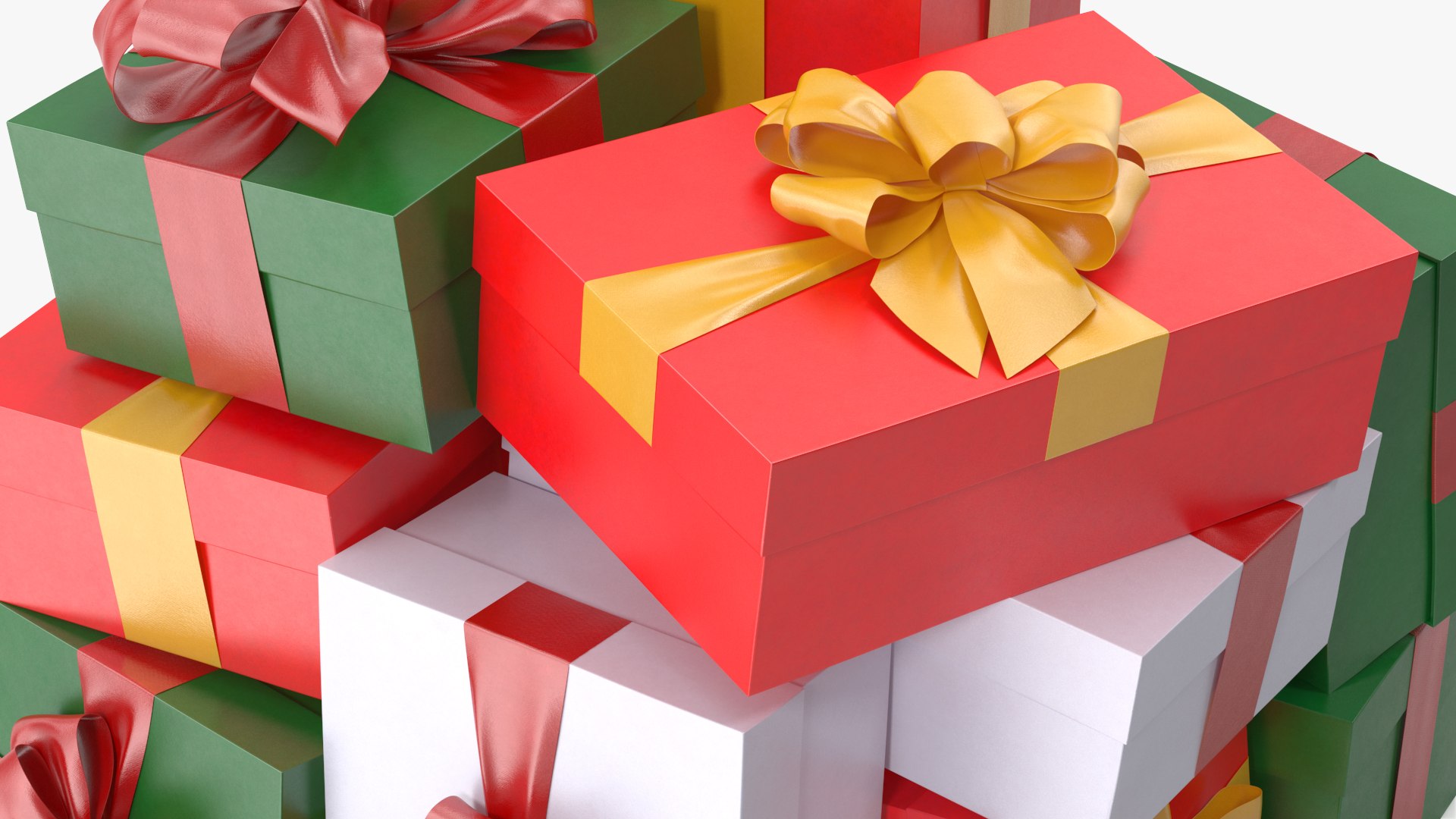 3D Model Present Gift Boxes - TurboSquid 2207031
